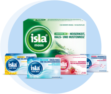 isla®: Alles rund um Hals- und Stimmbeschwerden